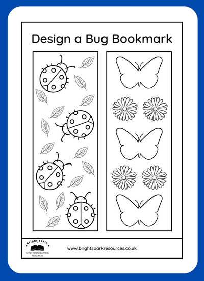 Design a Bug Bookmark - Bright Spark Resources